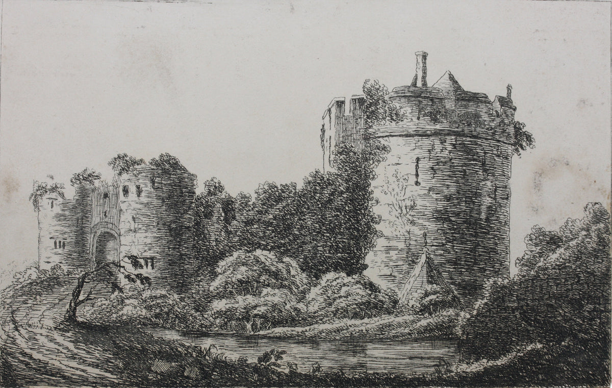 Richard Cooper II, after. Martins Tower Chepstow. Etching by John Grov ...