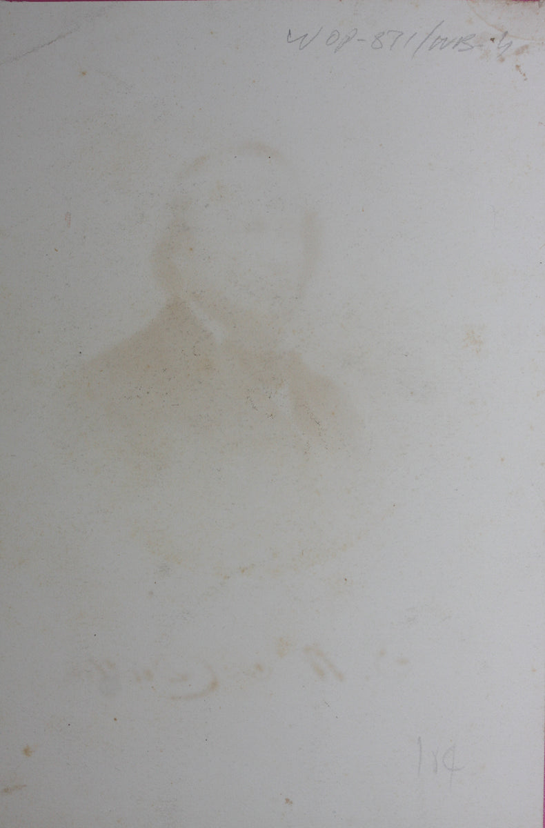 Portrait of Rev. Samuel William Southmayd Dutton. Engraving by Punders ...