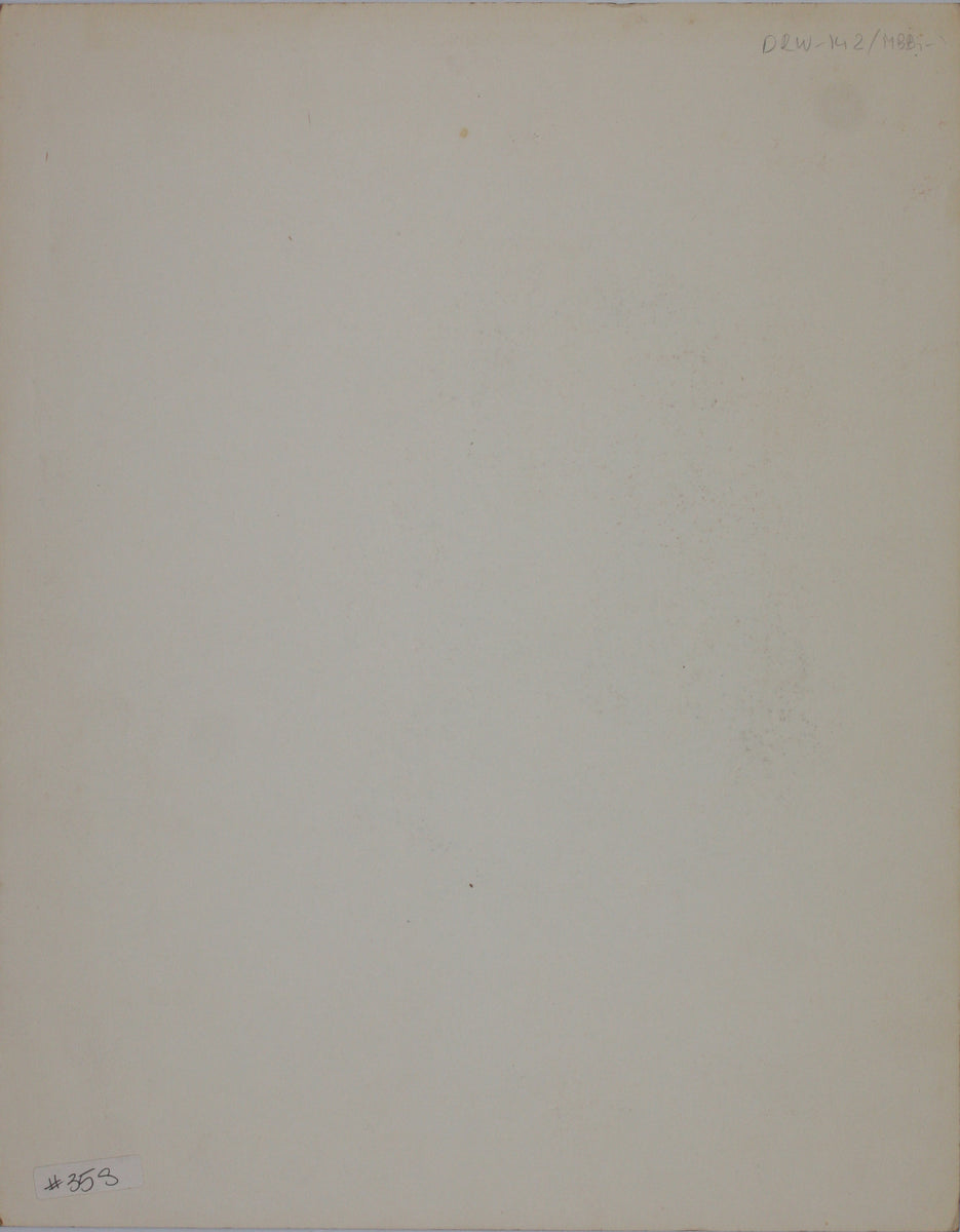John Middleton Freeman. Portrait of Anna Pastor. Ink drawing. 1980 ...