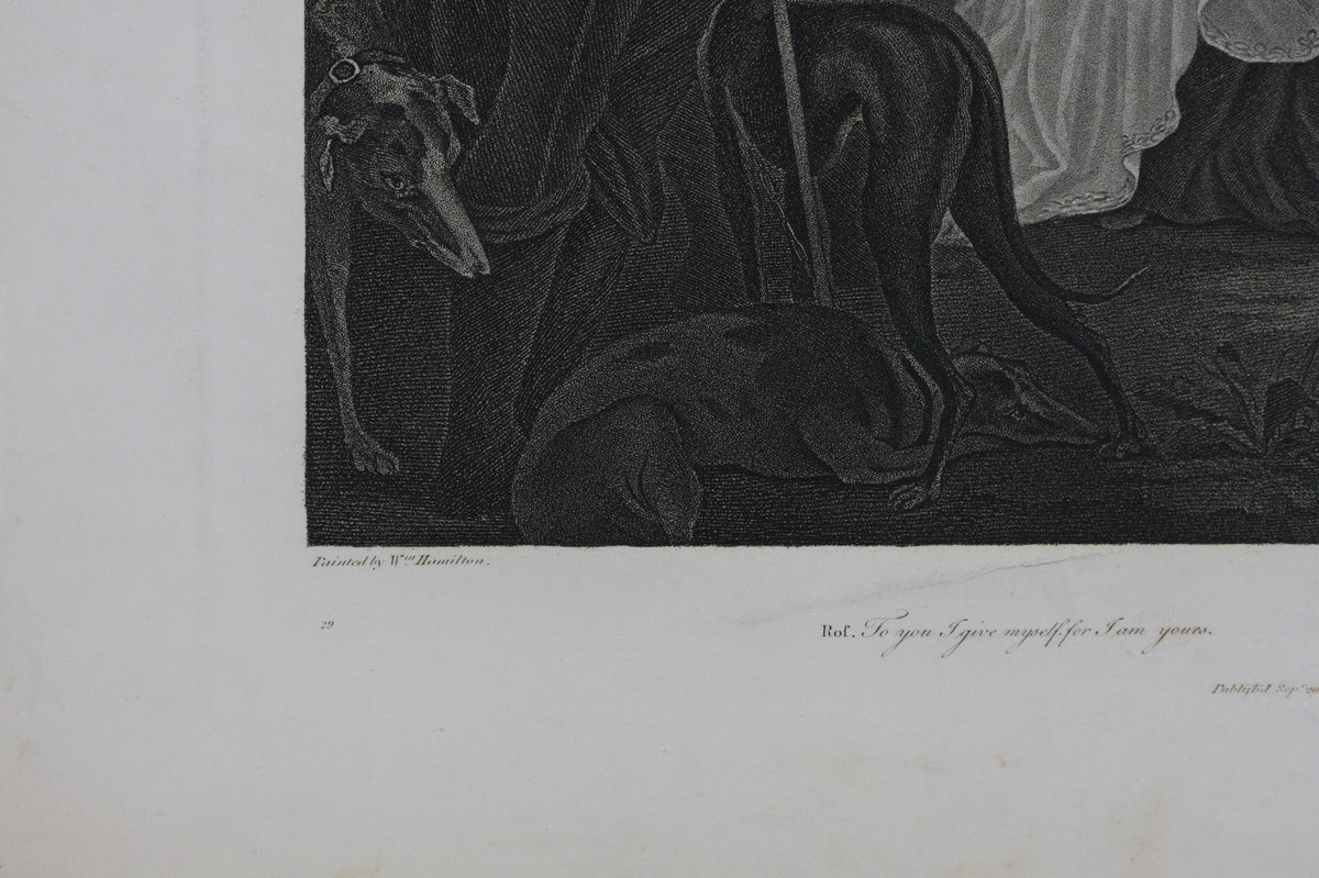 William Hamilton. Shakespeare. As you like it. Act V. Sc. IV. Engraved ...