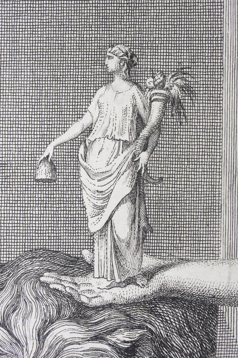 Giovanni Battista Cipriani. O, Fair Britannia, Hail. Engraving. 1760 ...
