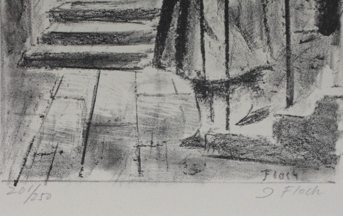 Joseph Floch. Doorway. Lithograph. Mid-20th century. – Goldin Fine Art