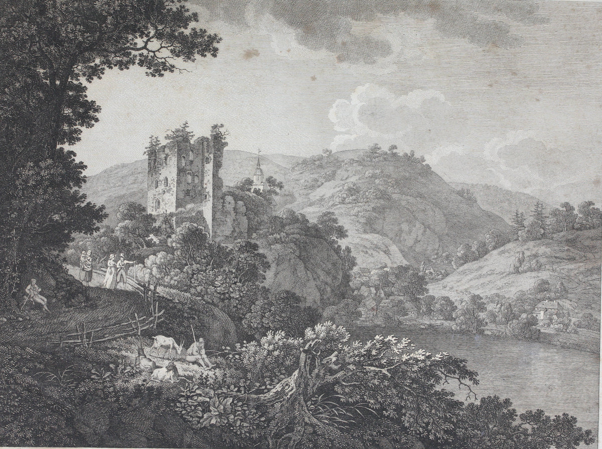 Adrian Zingg. Tharand. Etching. 1805. – Goldin Fine Art