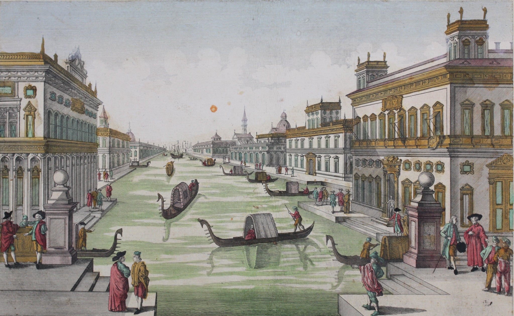 Balthasar Friedrich Leizelt. View of the Bourse Royale on the Cadiz Ca ... Balthasar Friedrich Leizelt. View of the Bourse Royale on the Cadiz Ca ...
